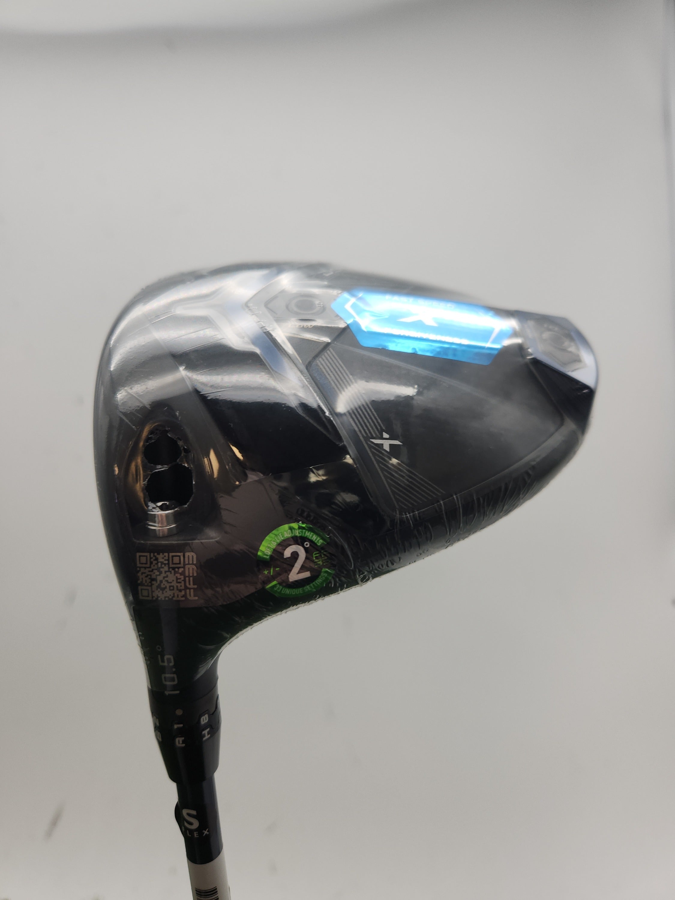 NEW LEFTY 2025 COBRA DS ADAPT X DRIVER 10.5* STIFF PROJX DENALI BLUE ...